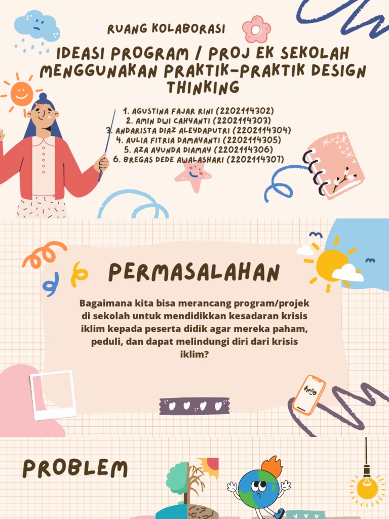 Kelompok 1 - Ruang Kolaborasi Topik 1 - Design Thingking | PDF