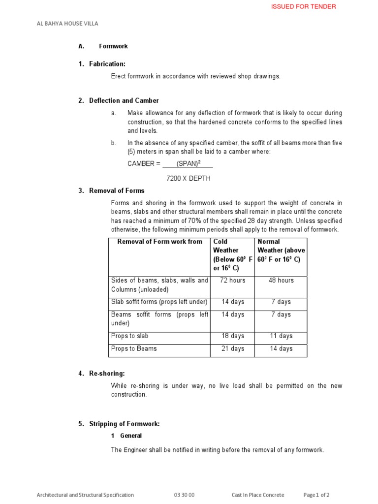 Deflection & CAMBER | PDF | Concrete | Materials