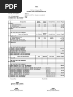 CHB Wall Cost Estimate per Square Meter | PDF
