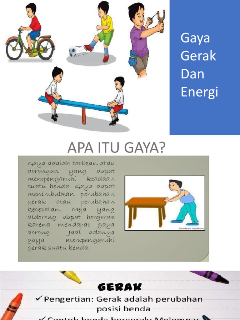 Gaya Gerak Dan Energi Pdf