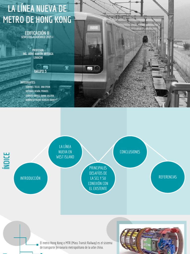La Línea Nueva de Metro de Hong Kong | PDF | Tránsito rápido