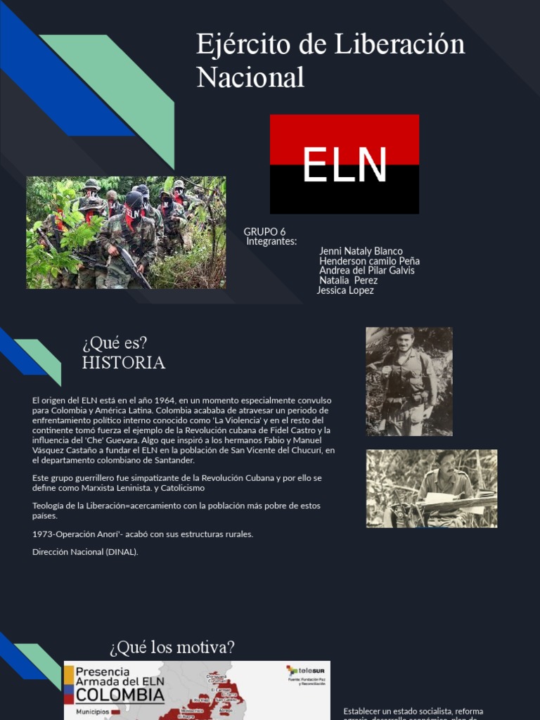 Ejército de Liberación Nacional | PDF | Colombia