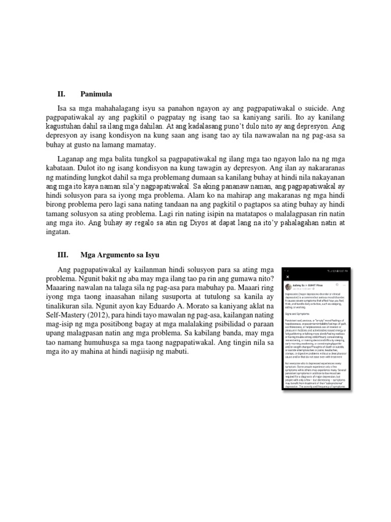 Grade 10-Values Education (Postion Paper) | PDF