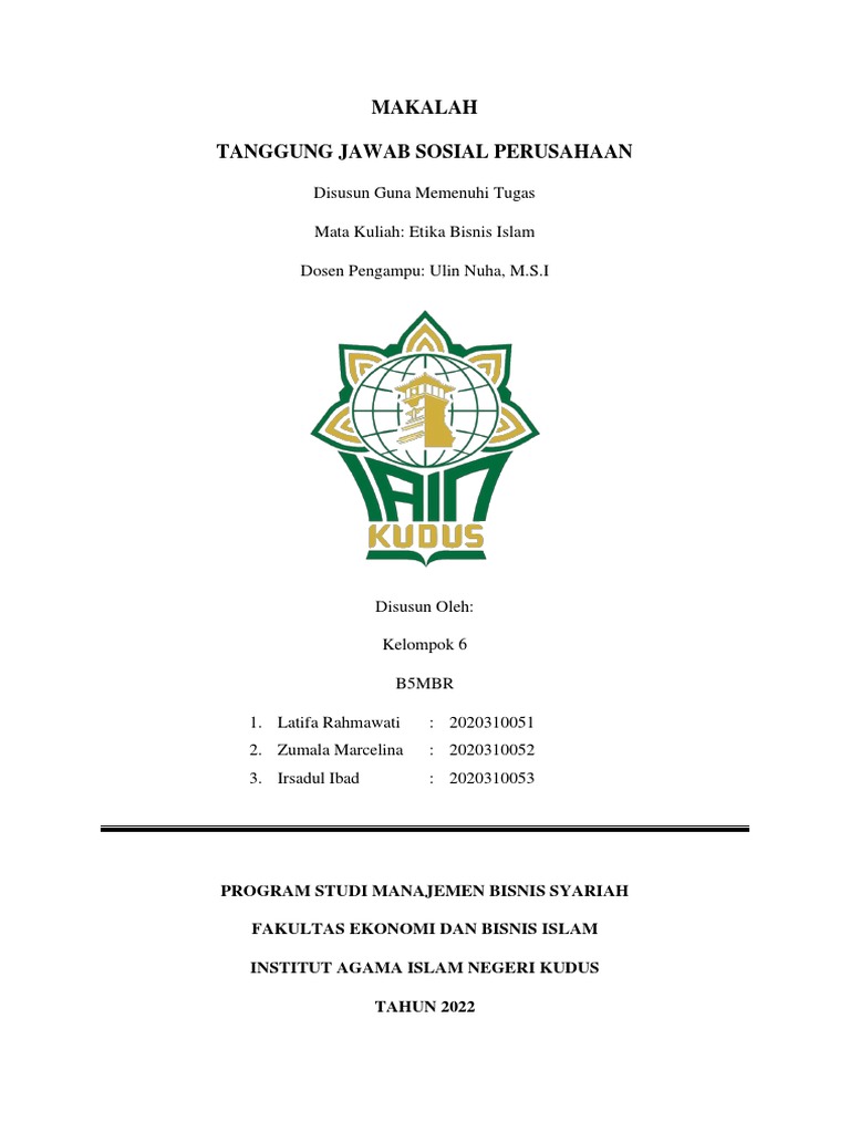 Makalah EBI Kel.6 | PDF