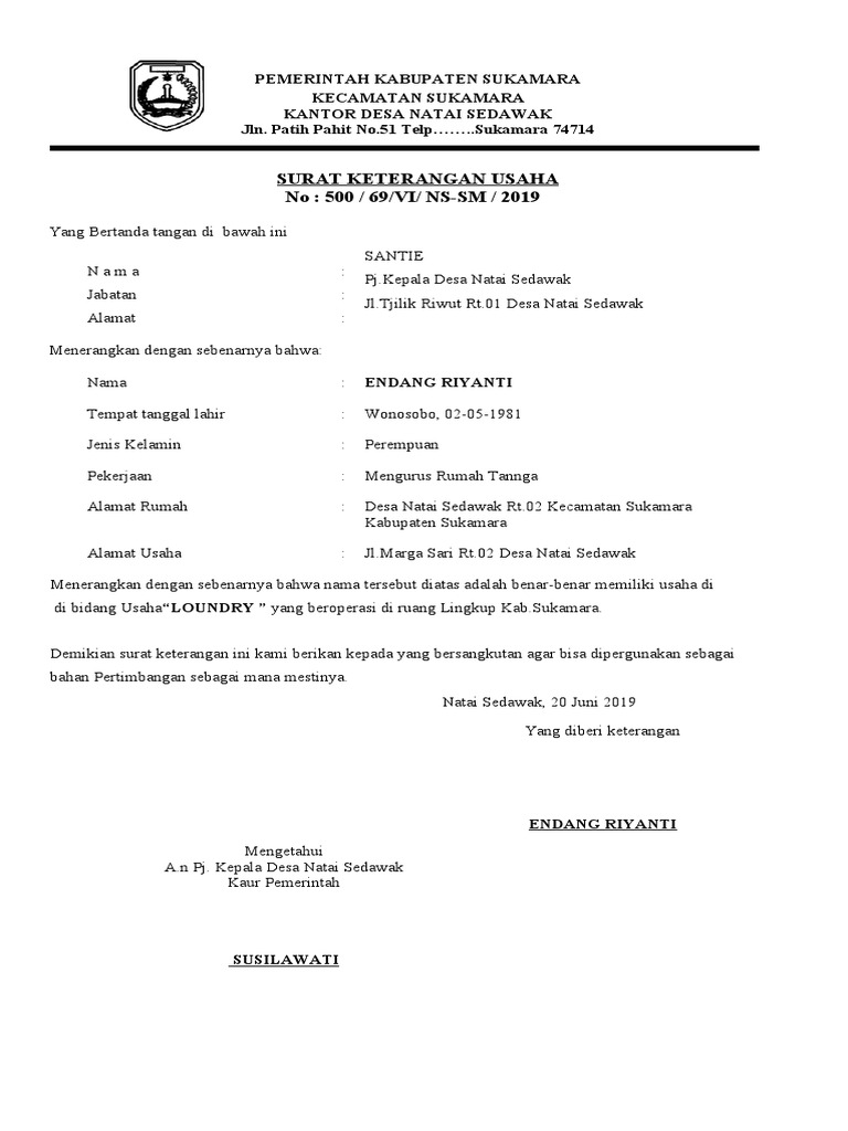 SITU Surat Izin Usaha | PDF SITU Surat Izin Usaha | PDF