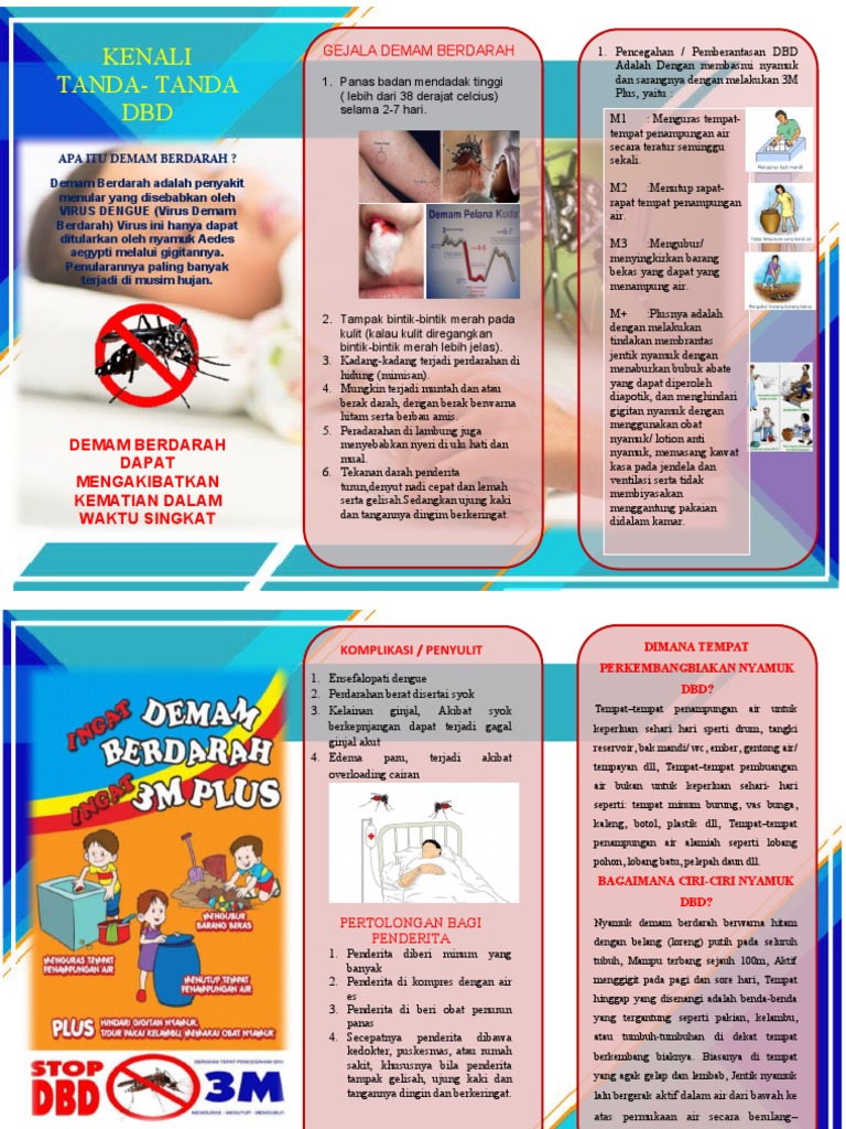 Kenali Tanda-Tanda DBD: Gejala Demam Berdarah | PDF
