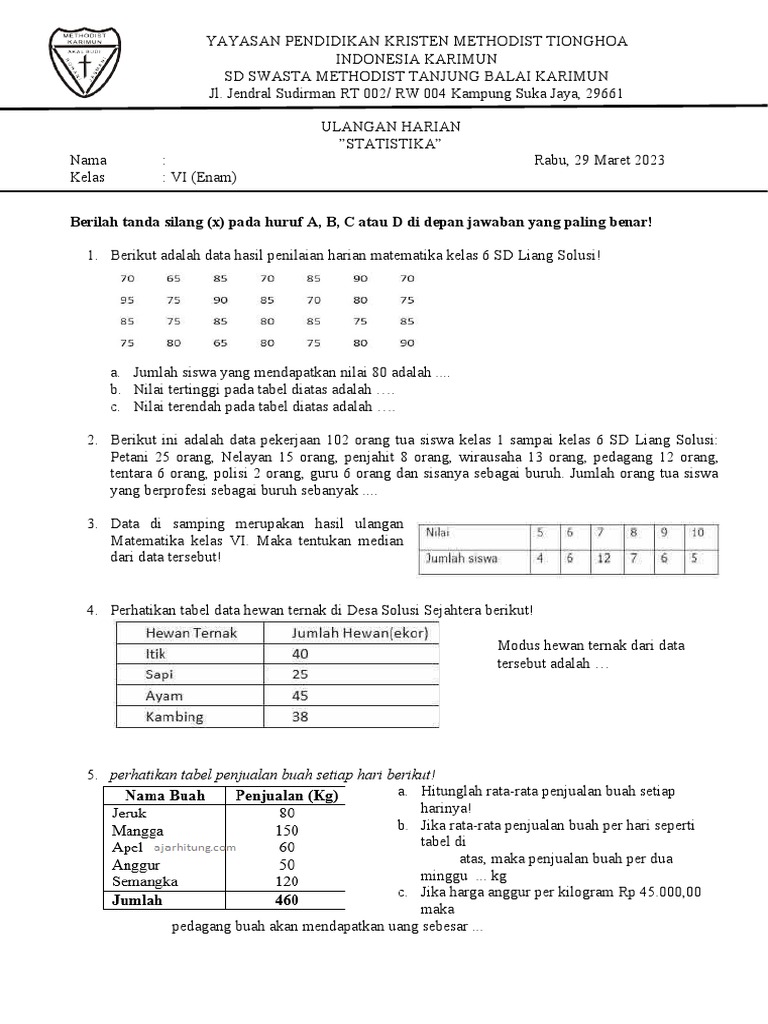 Uh MTK Statistika | PDF