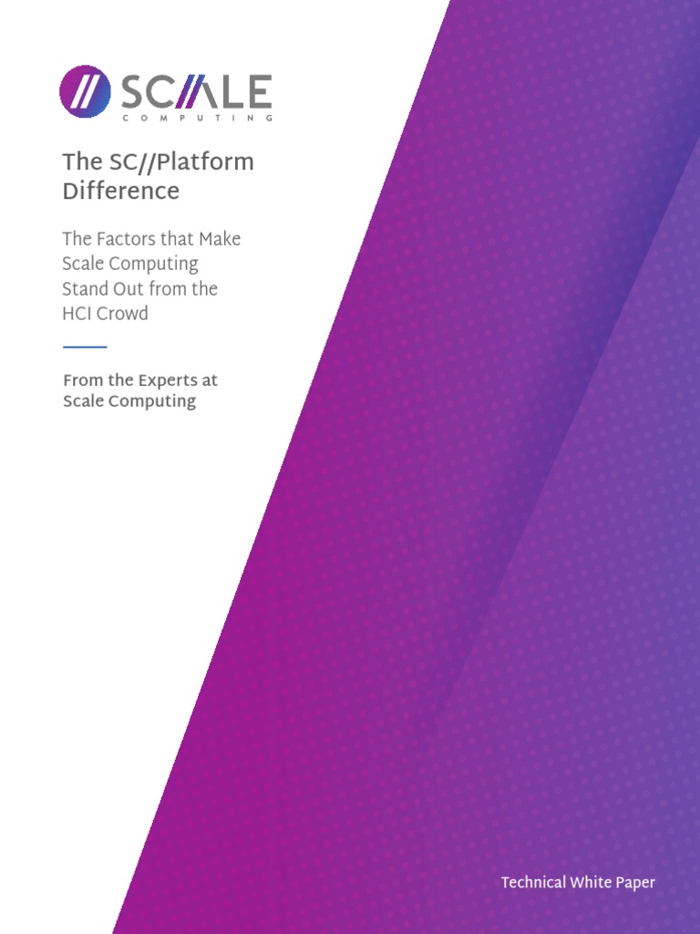 The SC - Platform Difference - White Paper - Published 5-22 | PDF ...
