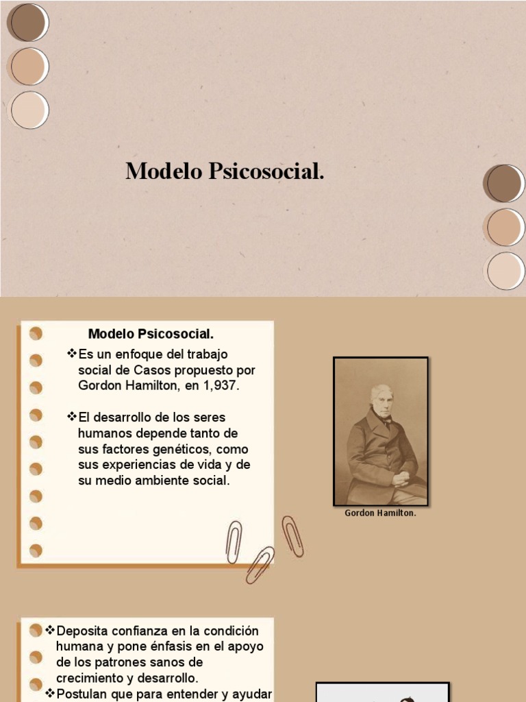Modelo Psicosocial | PDF