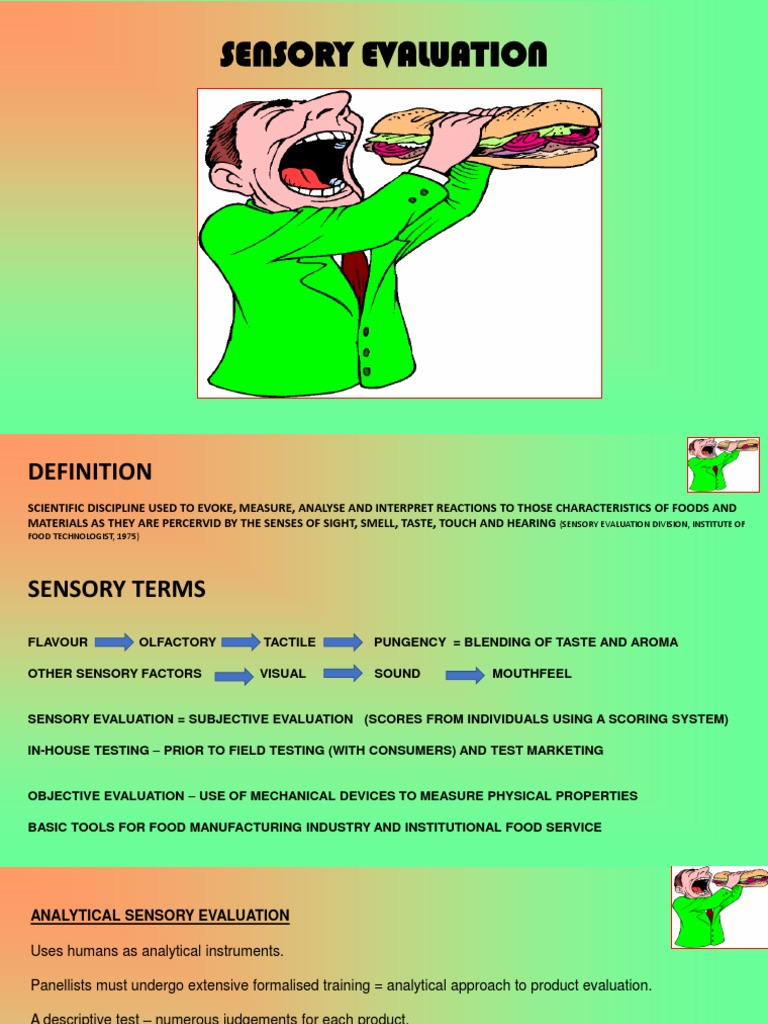 Sensory Evaluation Session 1 2021 | Download Free PDF | Odor | Taste