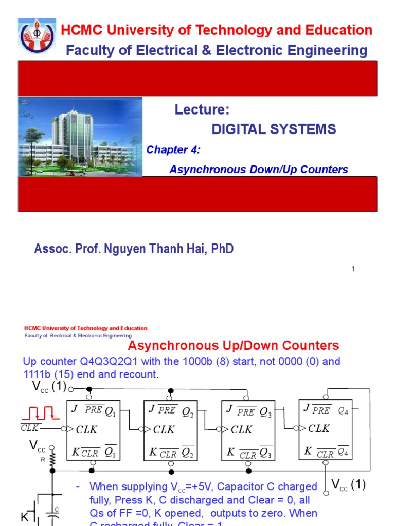 Asynchronous Counters Guide | PDF | Electronic Engineering | Digital Electronics