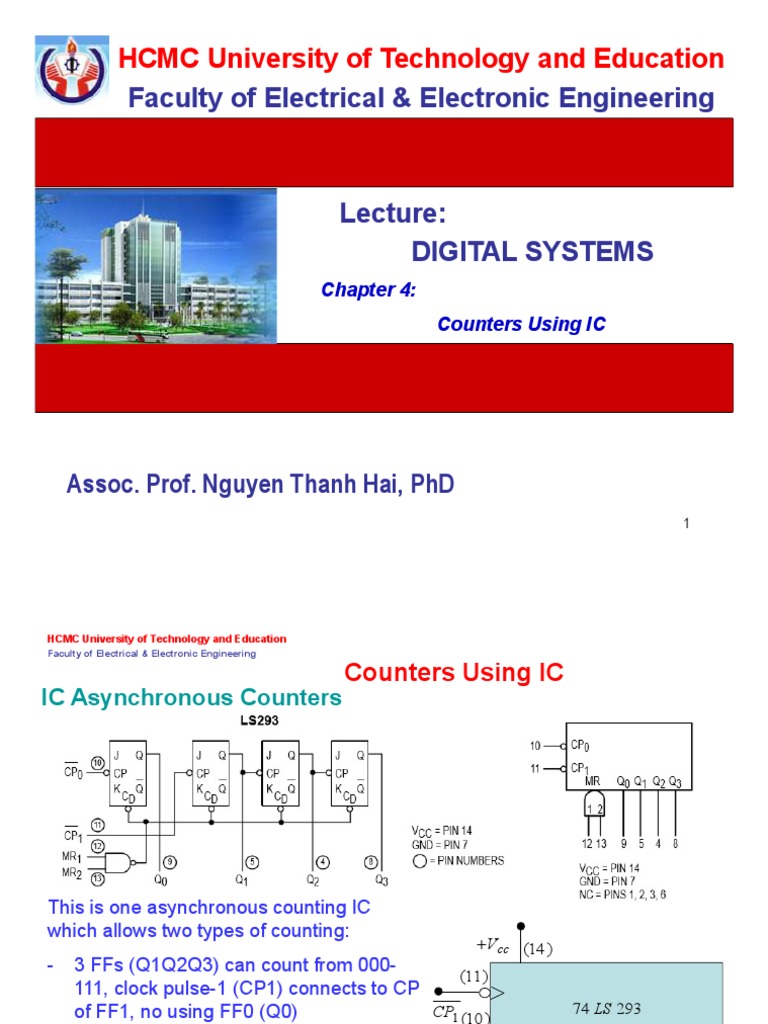 Chapter 4 - Counters Using IC | PDF | Hertz | Frequency