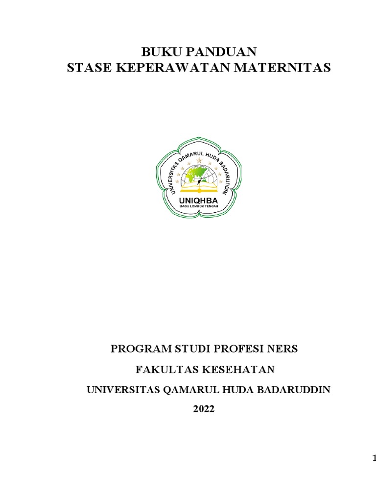 Buku Panduan Keperawatan Maternitas | PDF