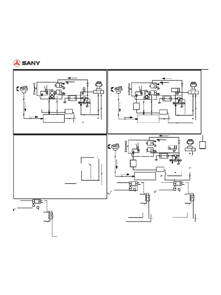 Sany SY215 - Engine Speed Control (Throttle) | PDF