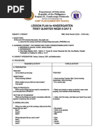 Lesson Plan in Science and Health | PDF | Helen Keller | Senses