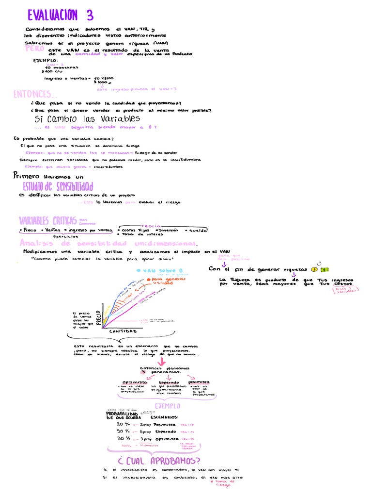 Ev de Proyecto Certamen 3 | PDF | Incertidumbre | Riesgo