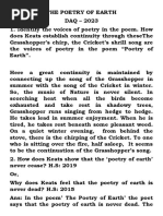 6 - English-On The Grasshopper and The Cricket-Poem and Grammar-Notes ...