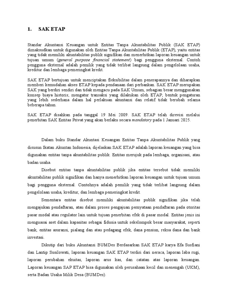 Sak Etap & Emkm | PDF