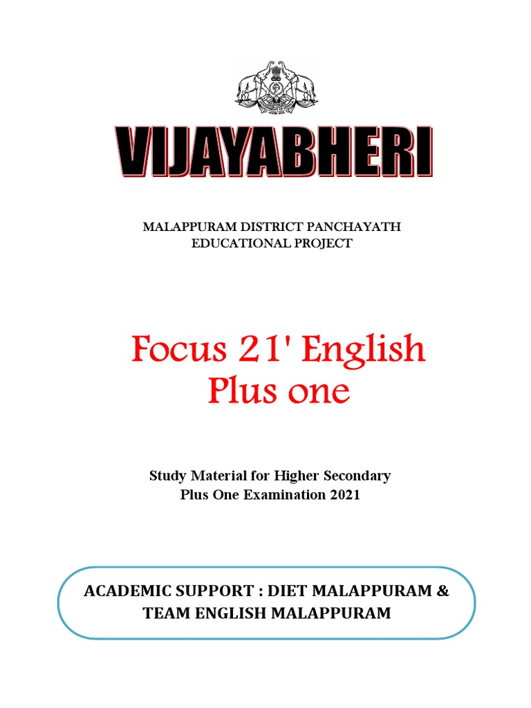 Focus 21' English Focus 21' English Plus One Focus 21' English | PDF
