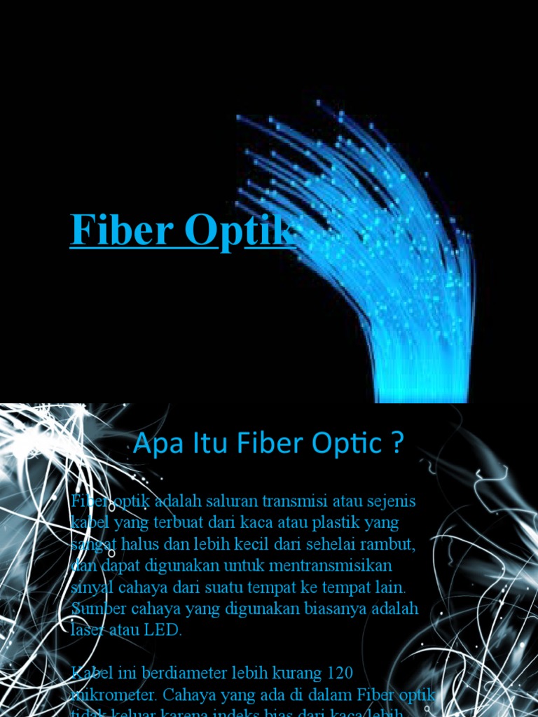 Panduan Lengkap Fiber Optik | PDF