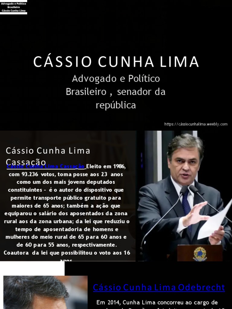Cássio Cunha Lima | PDF