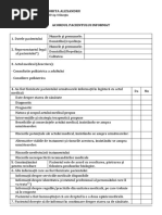 Consimtamant Informat Pacienti Model | PDF