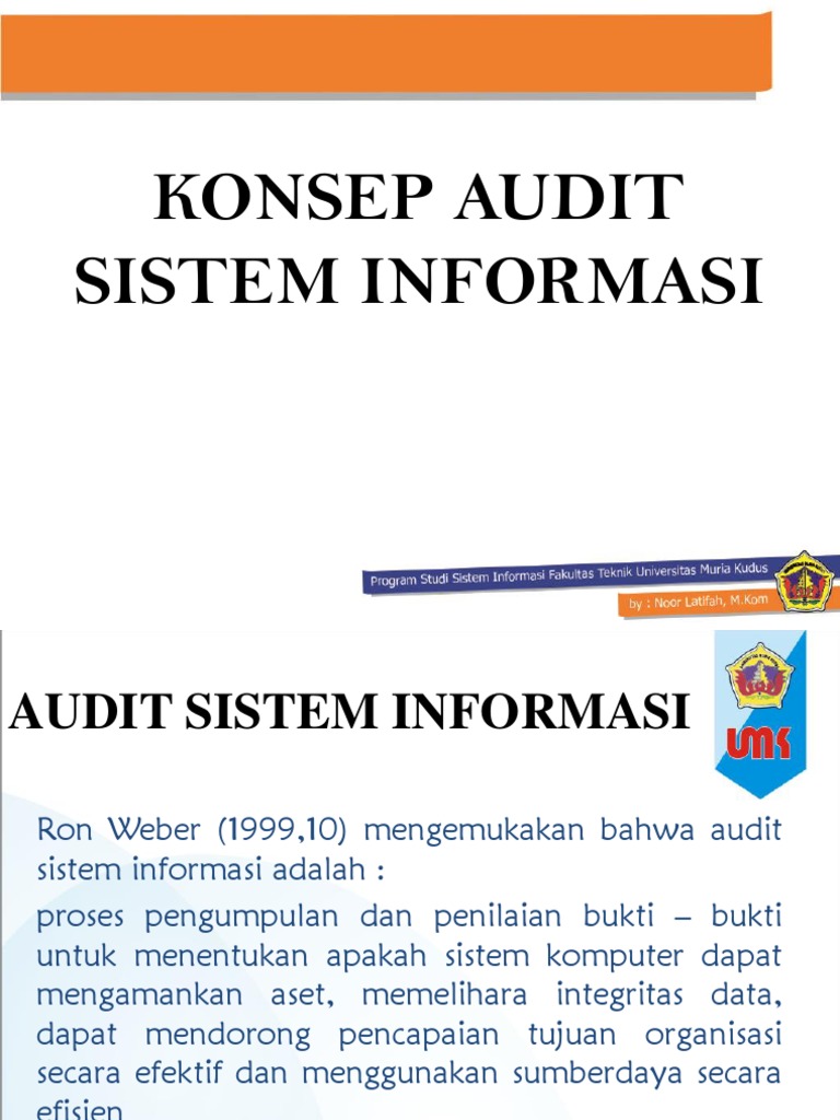 Konsep Audit Sistem Informasi | PDF