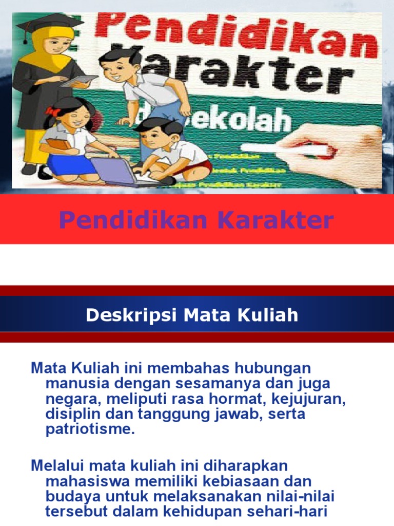 Pendidikan Karakter-Silabus | PDF