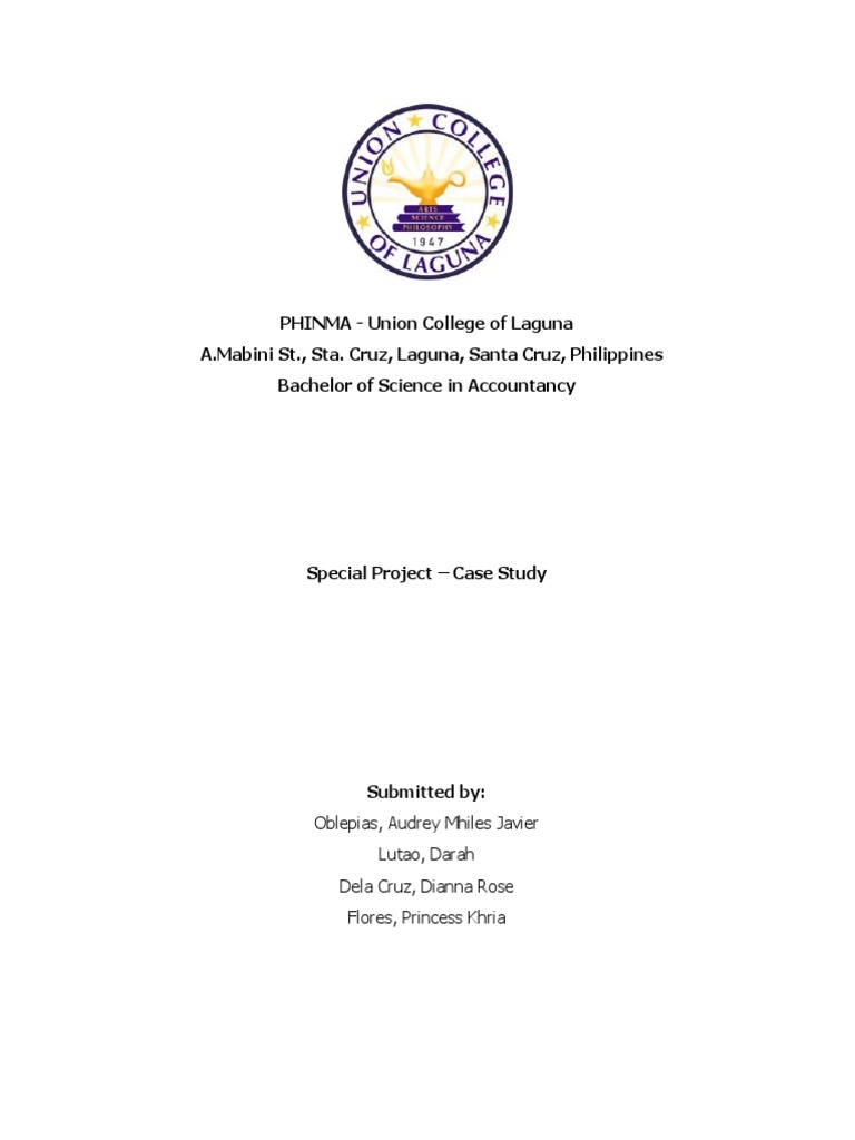 PHINMA - Union College of Laguna A.Mabini ST., Sta. Cruz, Laguna, Santa ...