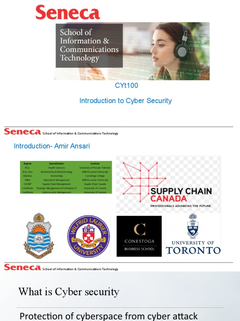 Introduction to Cyber Security Overview | PDF | Security | Computer ...