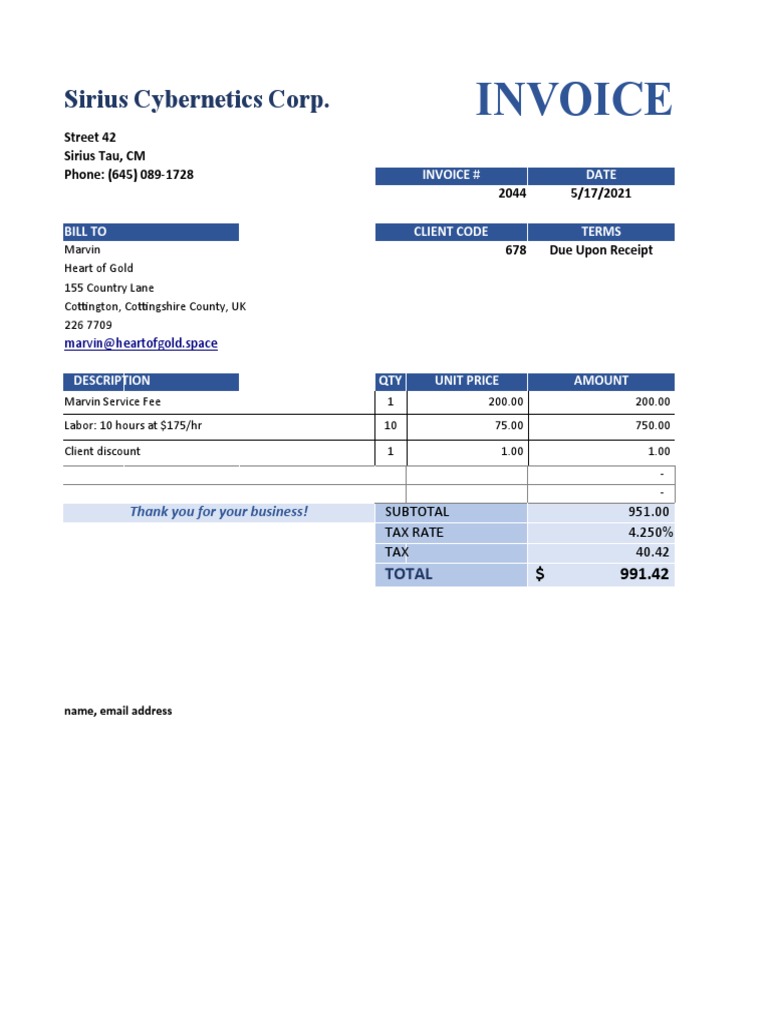 Invoice 2 | PDF