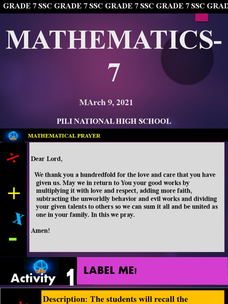Demo-New Normal | PDF | Numbers | Mathematics