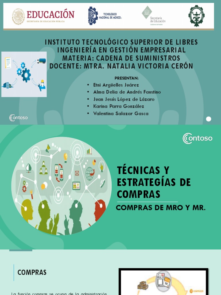 Exposición Compras de Mro y RM | PDF | Calidad (comercial) | Outsourcing