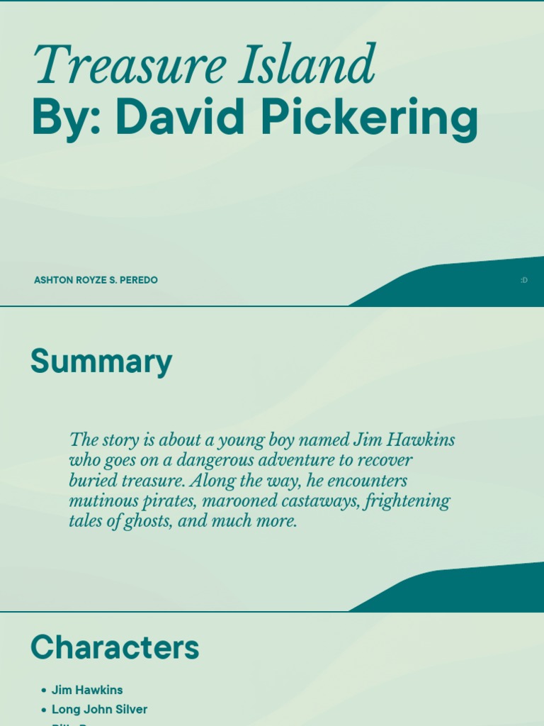 Treasure Island | PDF | Young Adult