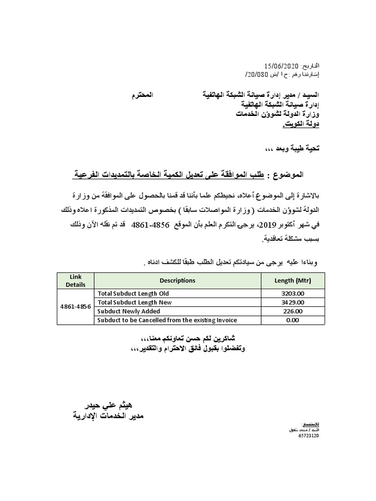 Moc TND Letter | PDF