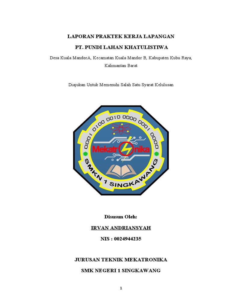 Laporan Irvan Andriansyah | PDF