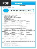 Science Quiz Bee Questions and Answers | PDF | Chemical Elements ...