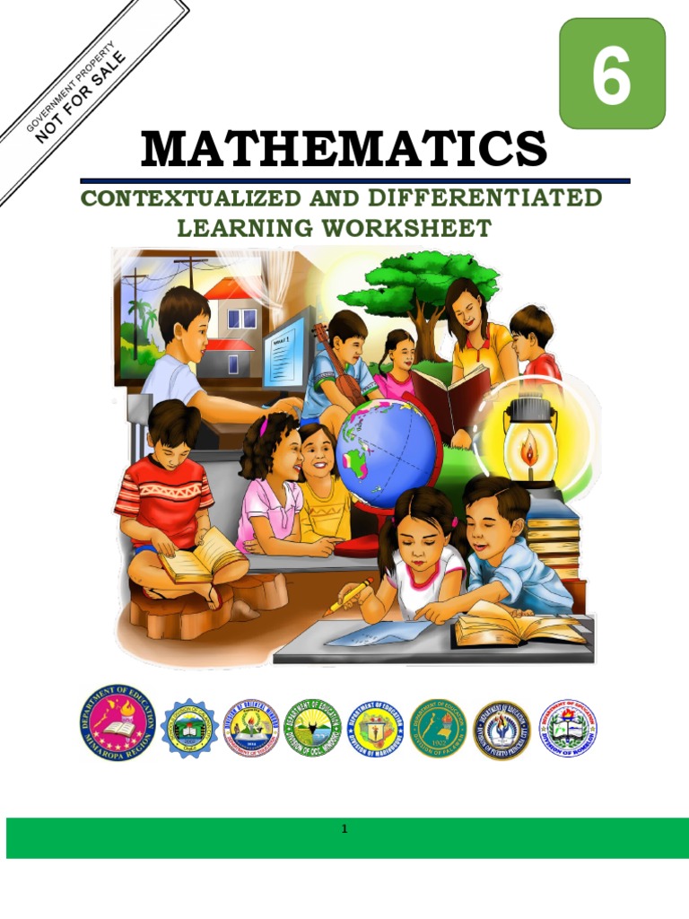 Contextualized and Differentiated Learning Worsheet in Mathematics ...