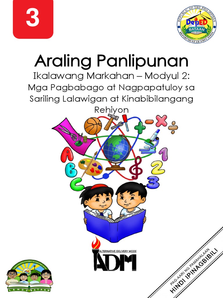 Ap3 - q2 - Mod2 - Mga Pagbabago at Nagpapatuloy Sa Sariling Lalawigan ... Ap3 - q2 - Mod2 - Mga Pagbabago at Nagpapatuloy Sa Sariling Lalawigan ...