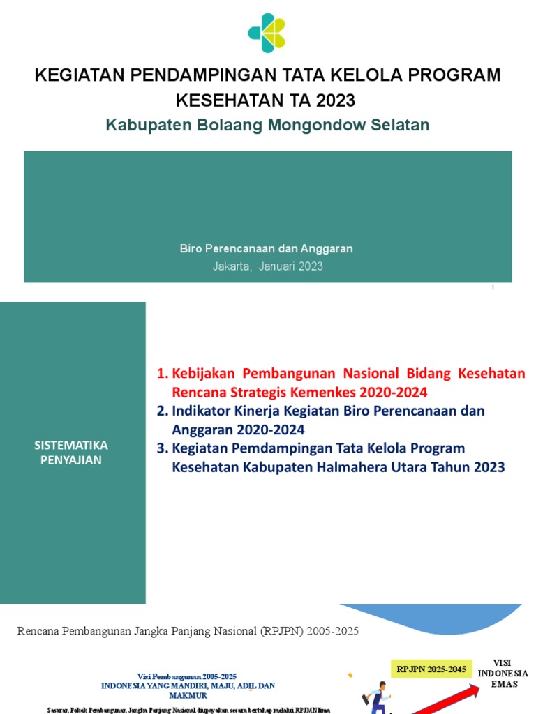 #PPT Penjajakan Pendampingan IPKM Halut | PDF