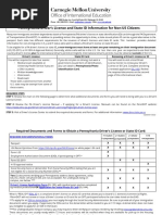 PA REAL ID Document Checklist Guide | PDF | Identity Document | Birth ...