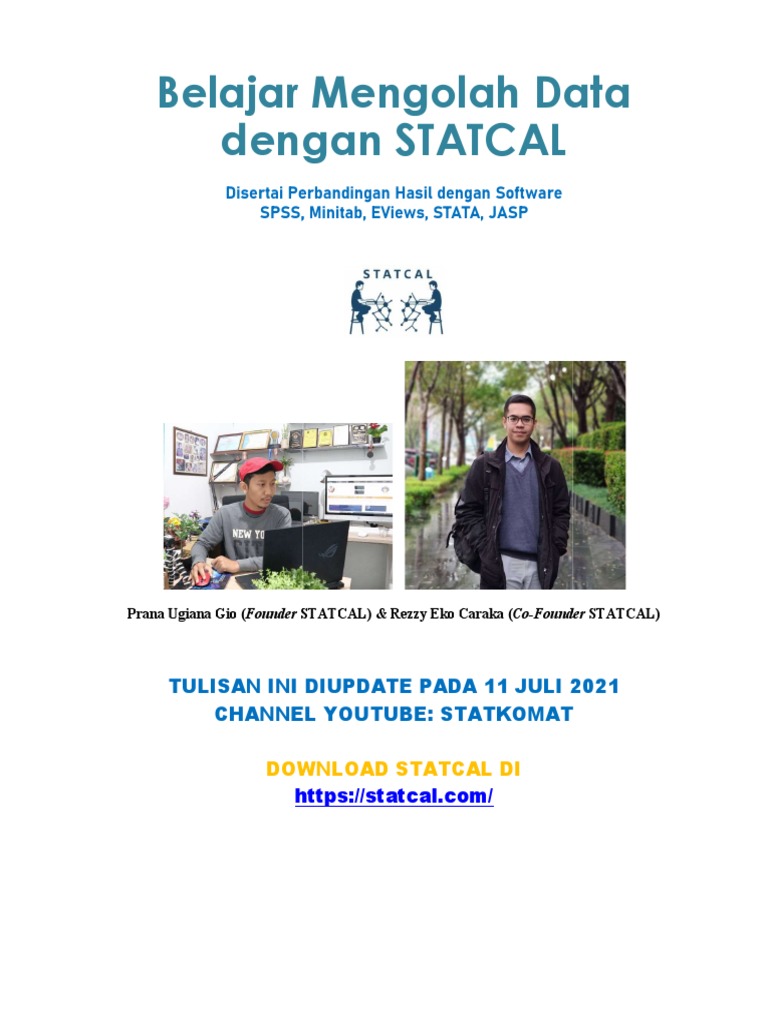 Pedoman Dasar Mengolah Data Dengan Program Aplikasi Statistika Statcal ...