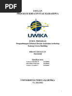 Contoh Proposal PKM-RSH 2024 | PDF