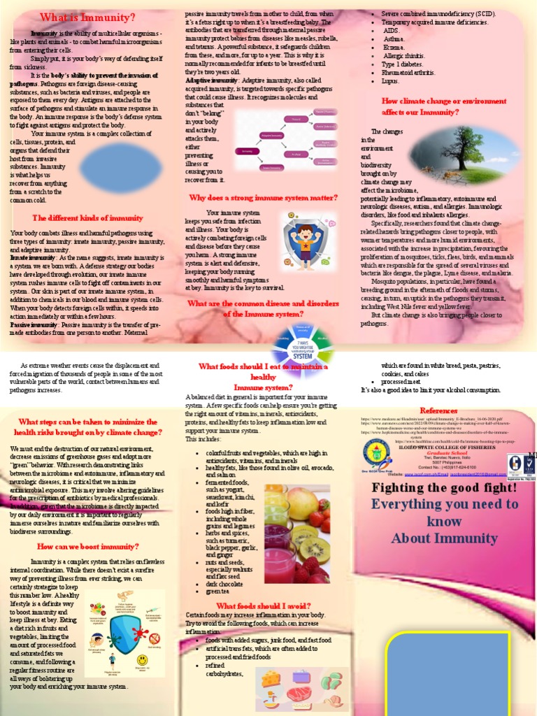 PAMPHLETS Immunity | PDF | Immune System | Adaptive Immune System