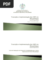 Sistema de Contabilidade Moambicano PGC Nirf | PDF | Contabilidade financeira | Contabilidade