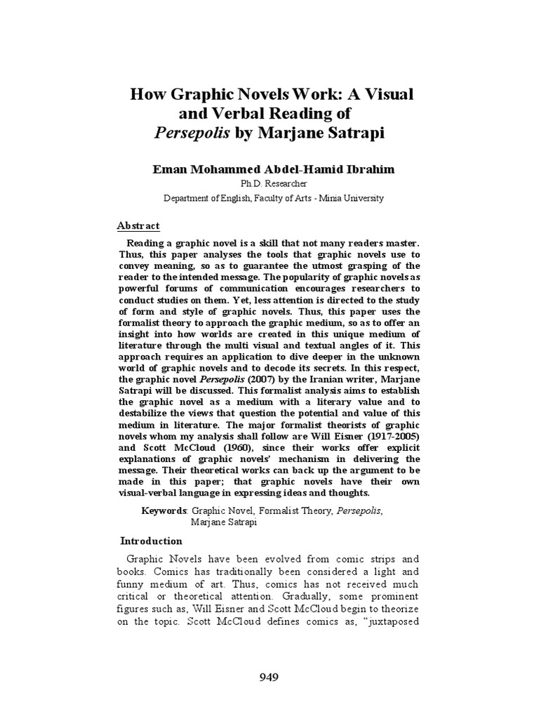 How To Read A Graphic Novel | PDF | Comics