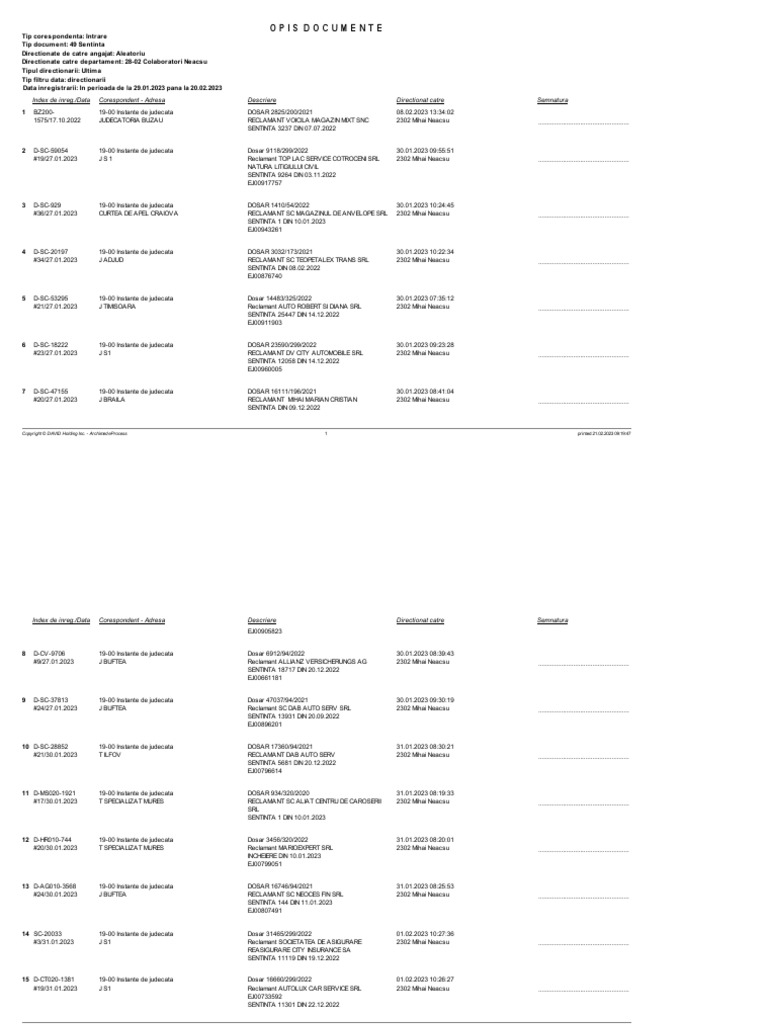 Opis Documente: 1 Printed 21.02.2023 09:19:47 | PDF | Freedom Of Expression Law | Copyright Law