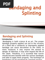 Triangular Bandaging | PDF | Elbow | Musculoskeletal System