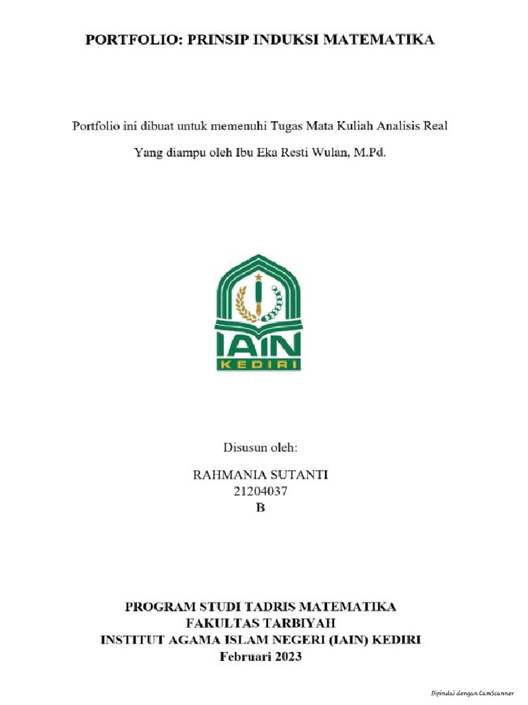 RAHMANIA SUTANTI - Portofolio PIM | PDF