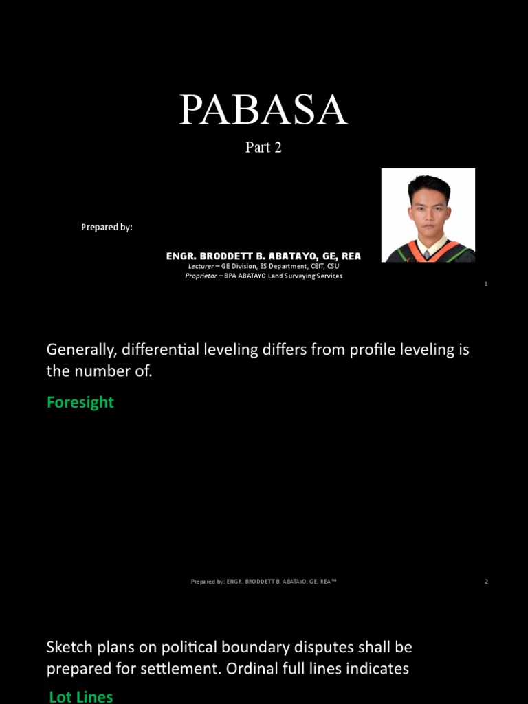 PABASA Part 2 DAO 2007-29 | PDF | Surveying | Latitude